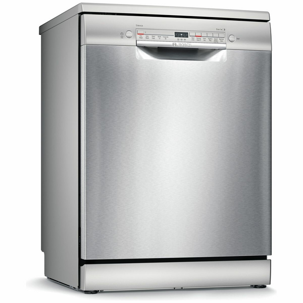 Bosch 60cm Series 2 Freestanding Dishwasher Stainless Steel SMS2ITI02A ...