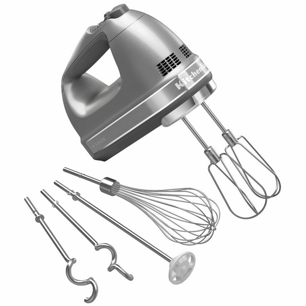 KitchenAid Artisan Hand Mixer Silver 5KHM926ACU | Winnings