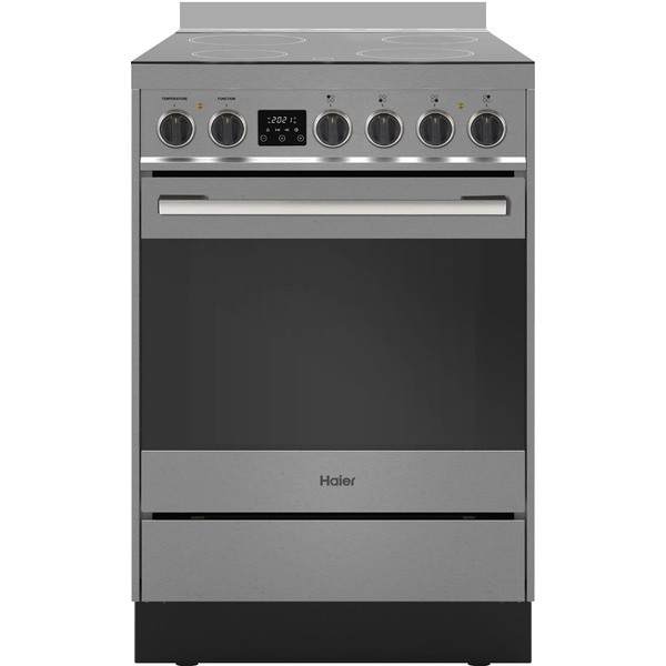 Haier 60cm 4 Elements Freestanding Electric Oven Cooker HOR60S9CESX1 ...