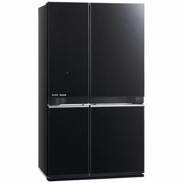 Mitsubishi Electric 580L French Door Fridge Brilliant Black MR-LA580ER ...