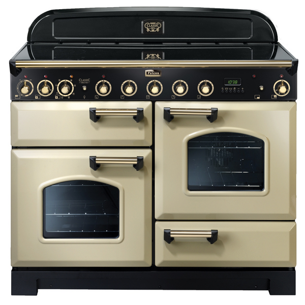 Falcon 110cm Cream Induction Classic Deluxe Freestanding Oven ...