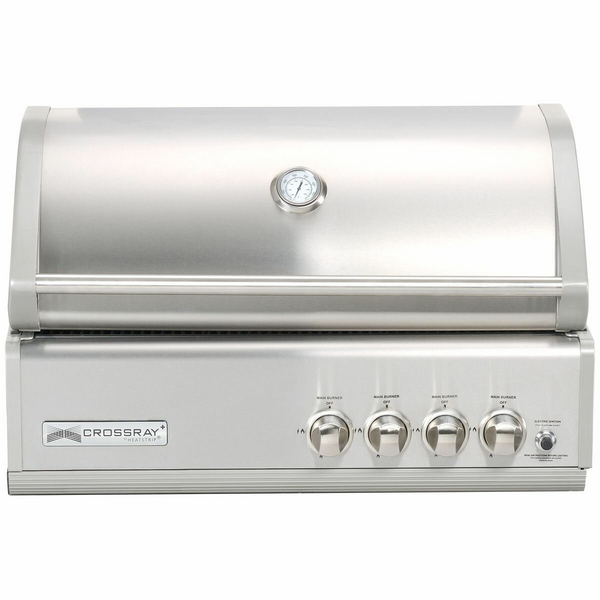 Crossray Four Burner Stainless Steel In-Built BBQ TCS4FL | Winnings